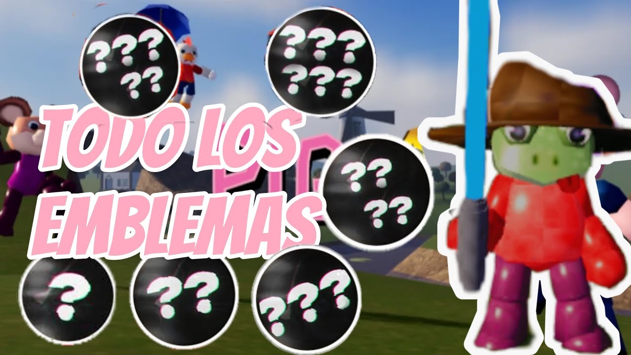 GUÍA RÁPIDA y BIEN EXPLICADA de TODOS los EMBLEMAS de PIG 64 (Piggy ...