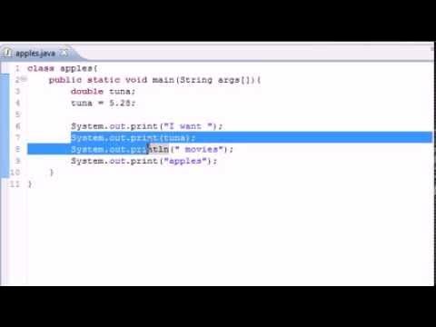 JAVA TUTORIAL 4 - YouTube