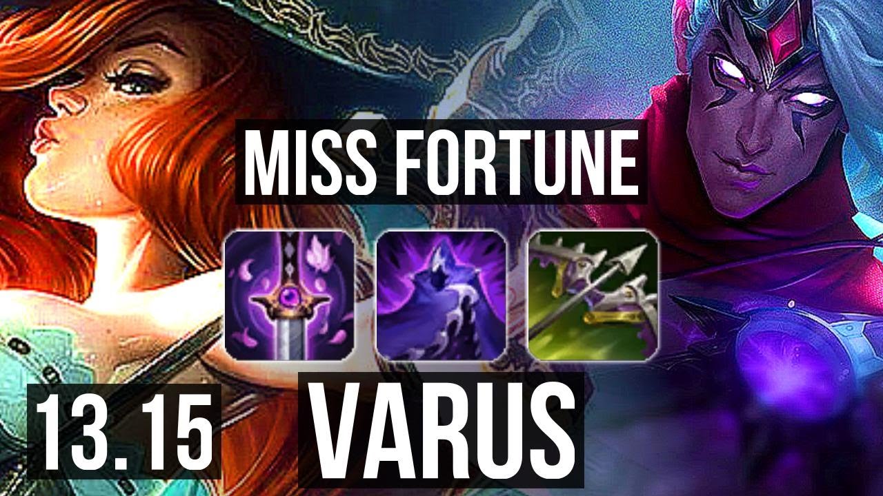 MISS FORTUNE & Rell vs VARUS & Senna (ADC) | Quadra, 900+ games ...