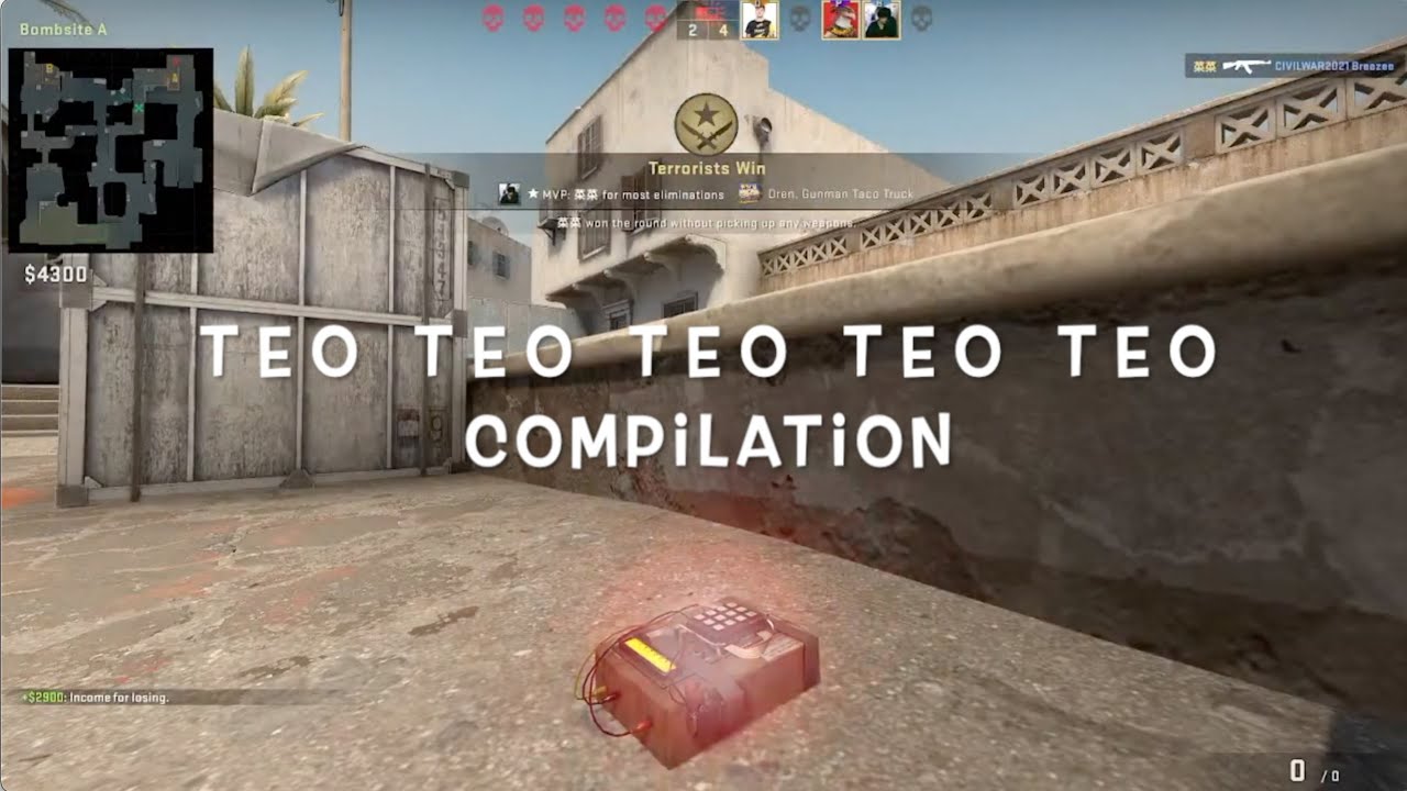 Teo Teo Teo Teo Teo Compilation - YouTube
