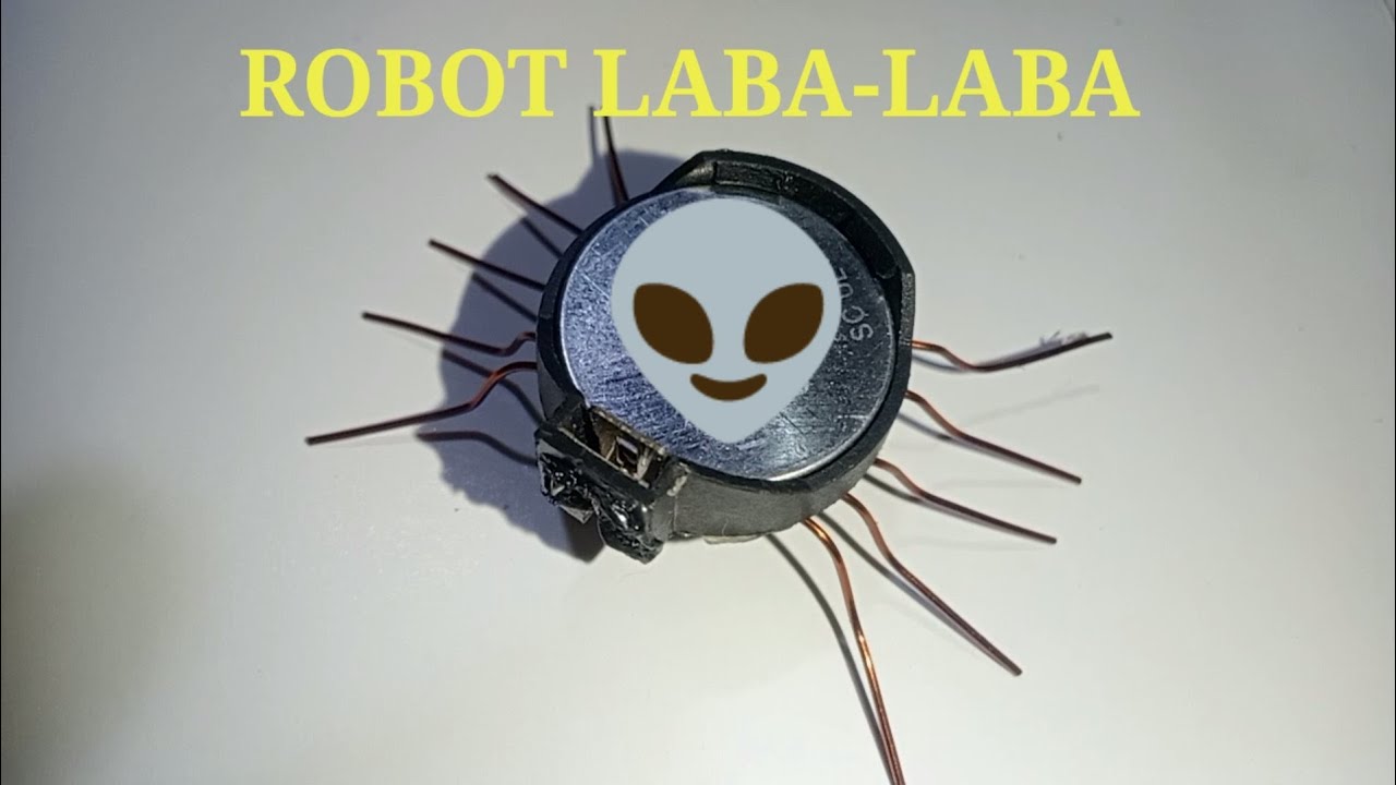 cara membuat robot laba-laba mungil lucu - YouTube
