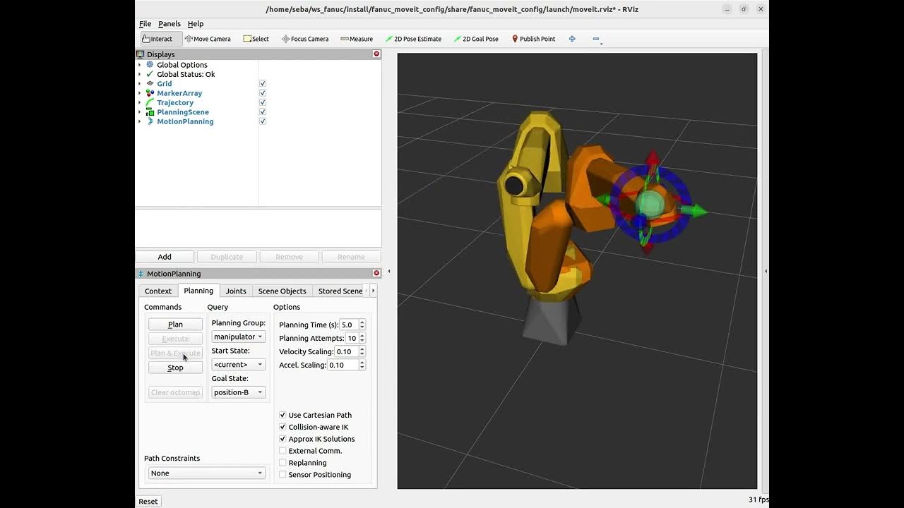 Ros2 Rolling Moveit Dynamixel Dynamixel Hardware Cpp Arm With