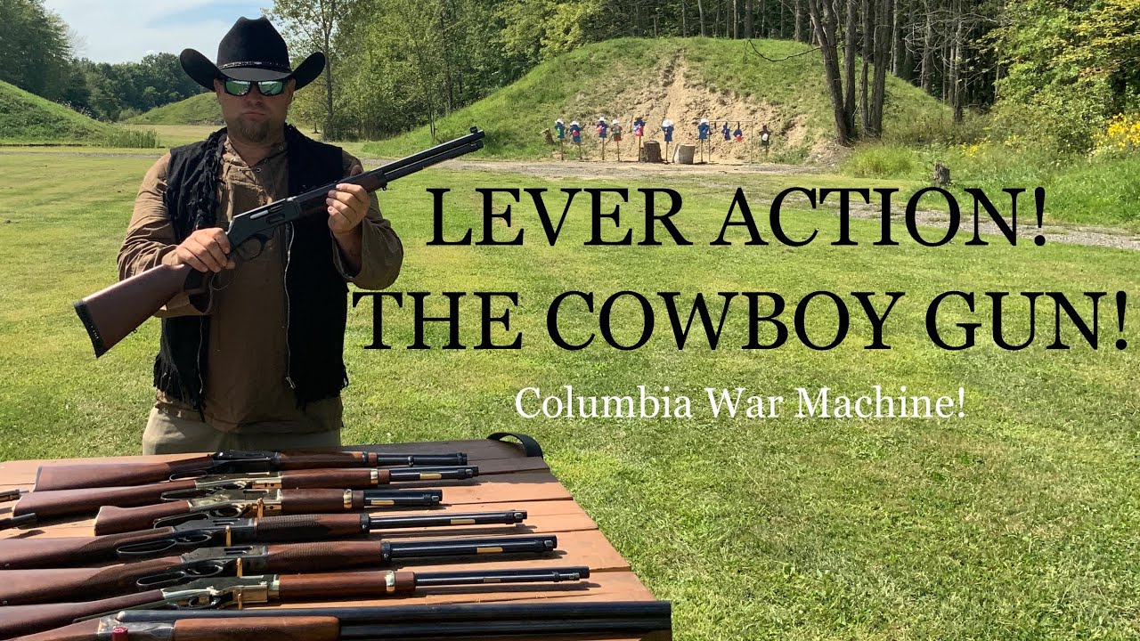 LEVER ACTION THE COWBOY GUN! - YouTube