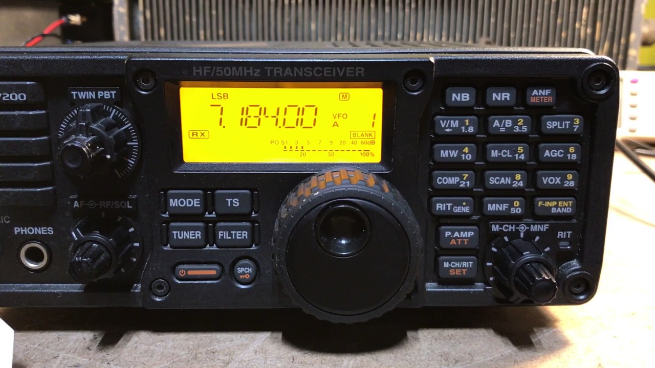 ICOM IC-7200 Transceiver - YouTube