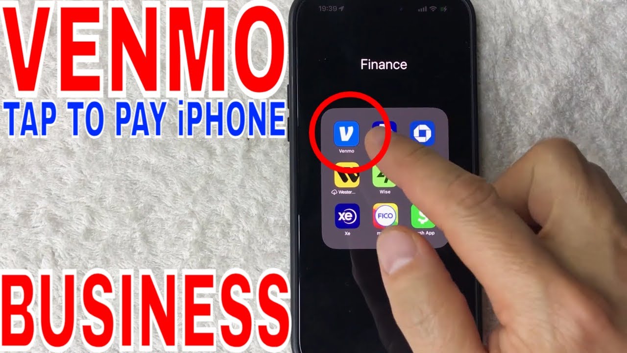 How To Setup Venmo Business Tap To Pay iPhone 🔴 - YouTube