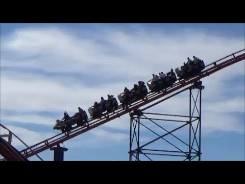 The Big One - Blackpool Pleasure Beach - Off Ride from Tom Sawyer ...