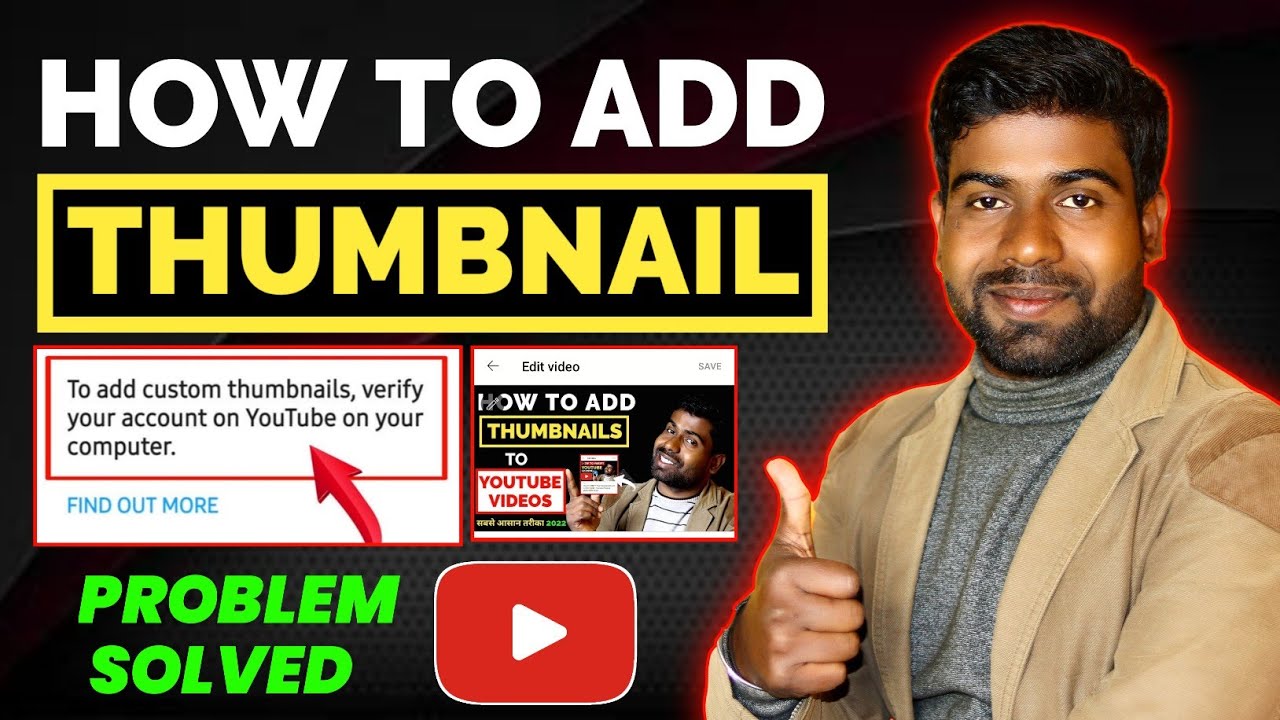 How To Add THUMBNAILS To Youtube Videos 2022. How To Change Youtube ...