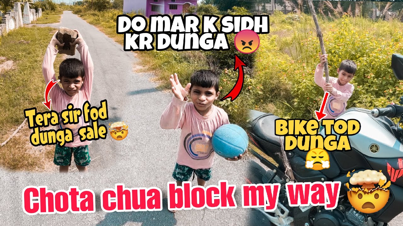 Chhota Chuza block my way😱 what happened Bacha 😃||@AK7VLOG || ️Uk|| - YouTube