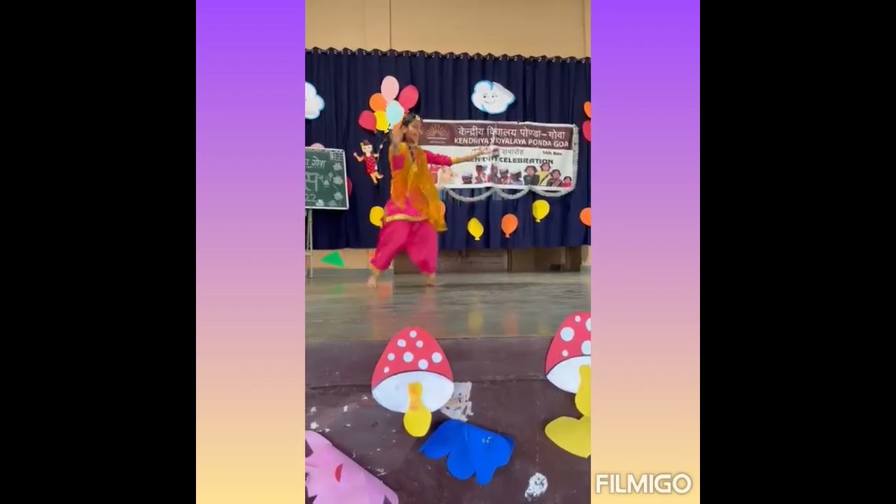 Children's day celebration at KV PONDA, 2022 - YouTube