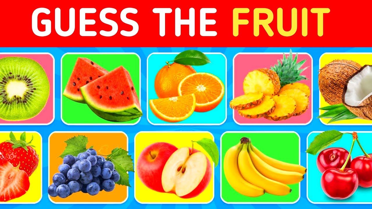 Guess the Fruit in 5 Seconds 🍍🍓🍌 || 20 Different Types of Fruit ...