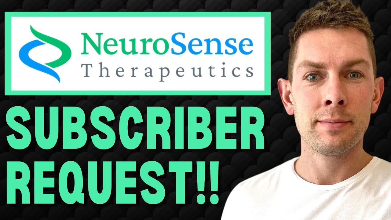 Biotech Stock to Watch Now | Top Biotech Stock News Today | NeuroSense Therapeutics | NRSN - YouTube