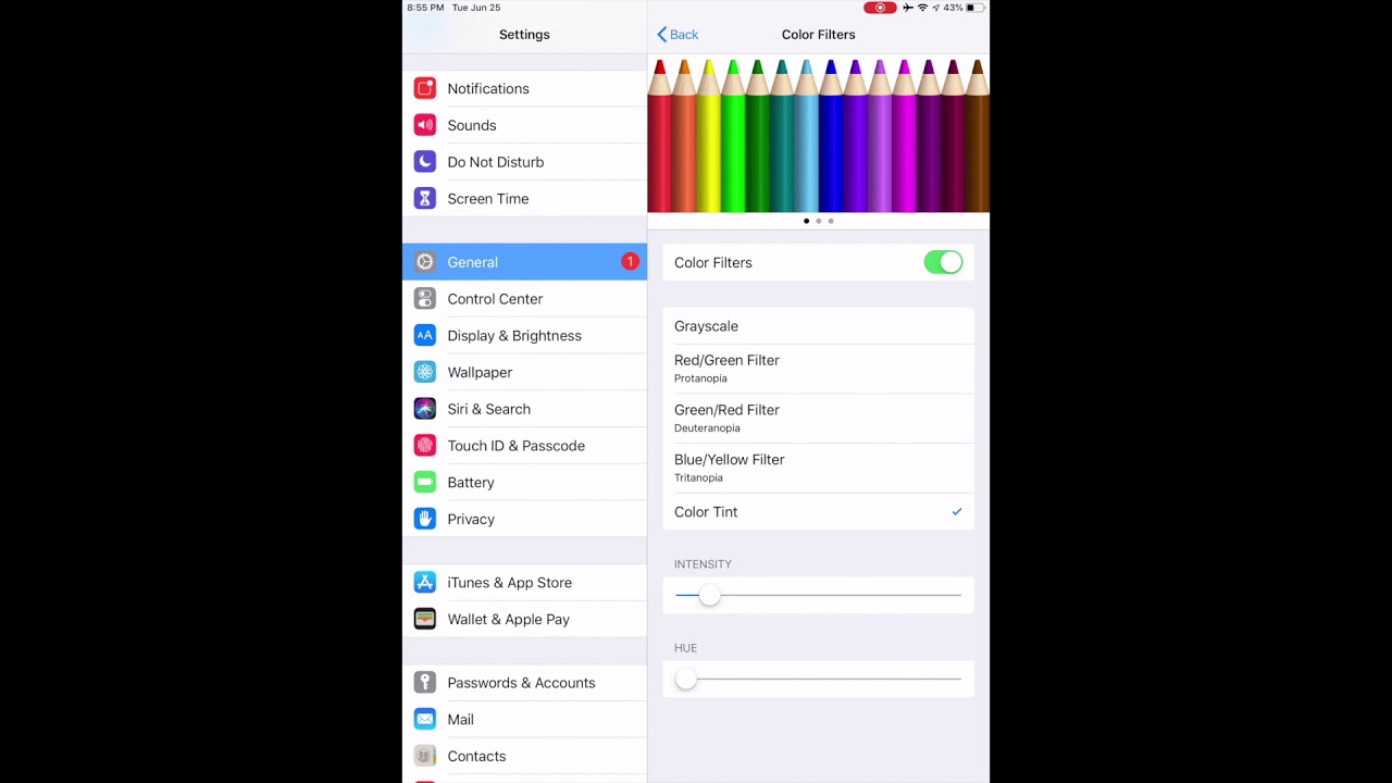 HELP YOU SLEEP: Red Screen Filter on iPhone and iPad - YouTube