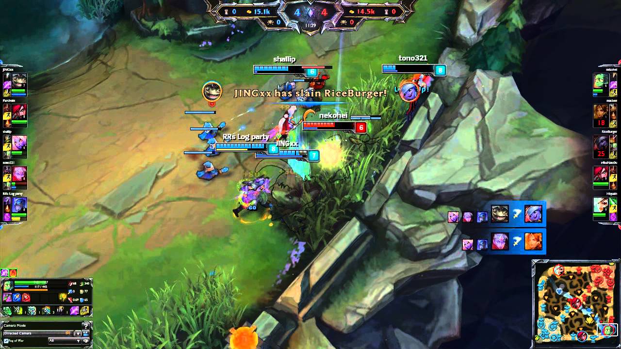 League of Legends - Shen & tahm kench beautiful counter gank - YouTube