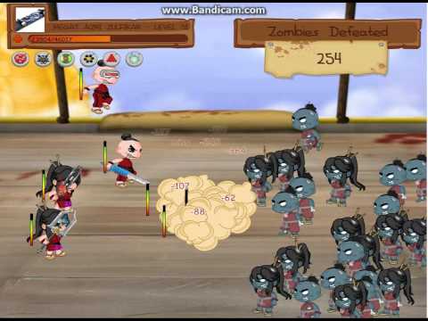 NINJA WARZ ZOMBIE FIGHT - YouTube