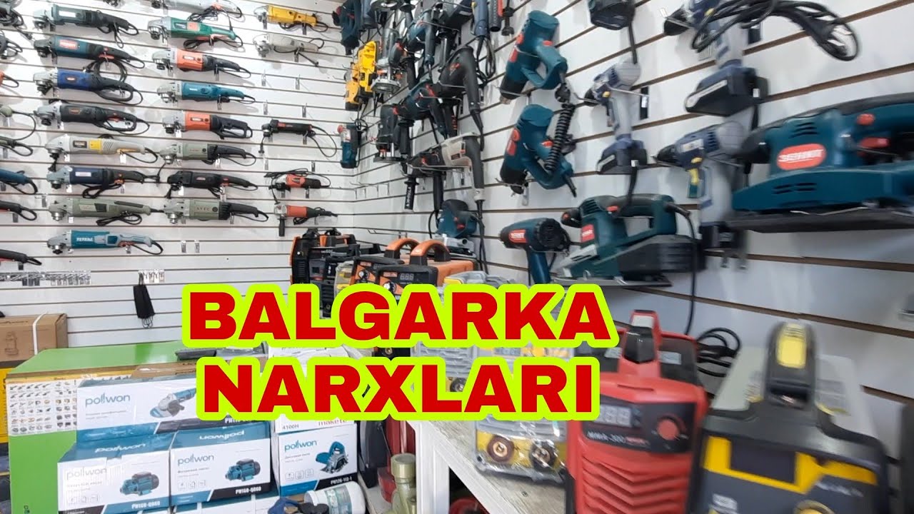 BALGARKA, DREL, SVARKA APARAT NARXLARI. - YouTube