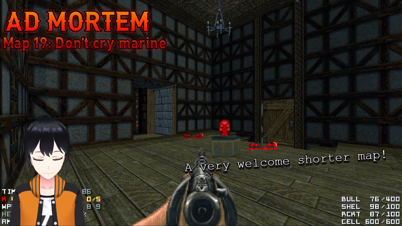 Doom 2 | Ad Mortem, map 19: Don't cry marine - YouTube