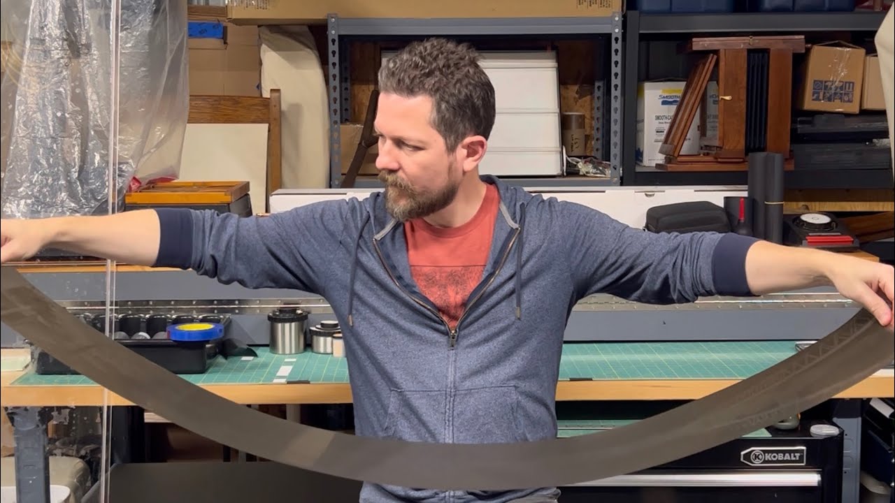 How I develop 10x72 Cirkut panoramic film - YouTube