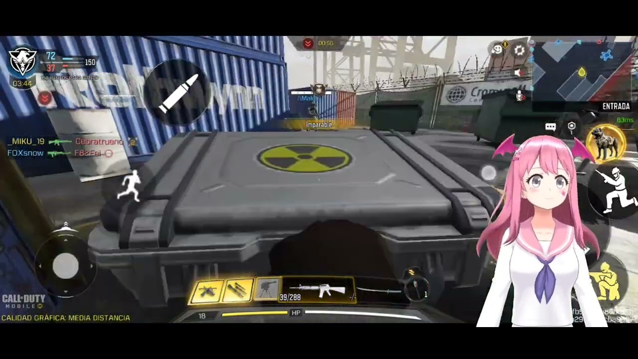 SACANDO NUCLEAR CON M16!!!! COD MOBILE // VTUBER - YouTube