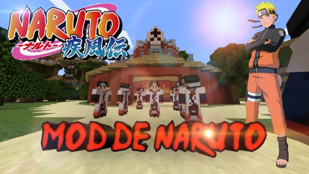 *NUEVO* MOD DE NARUTO CON MUCHOS JUTSUS EN MINECRAFT ( Naruto mod ...