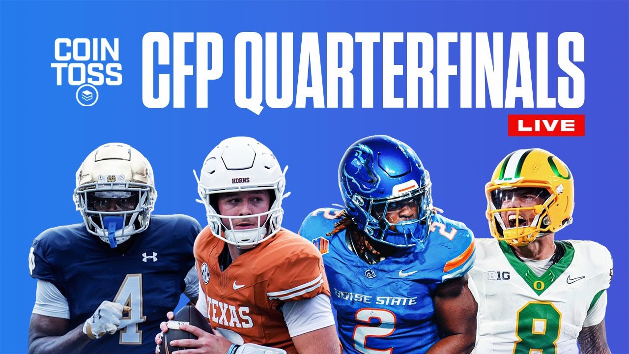 CFP Second Round | Best Bets - The Coin Toss - YouTube