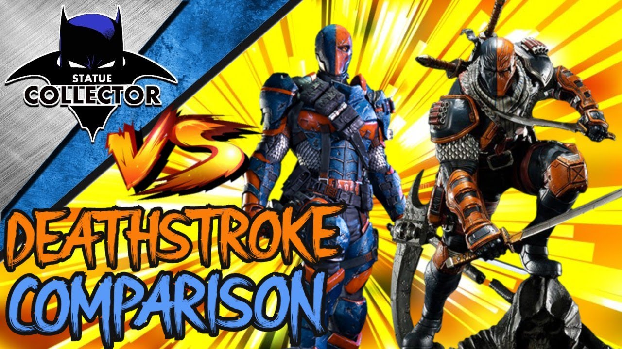 Deathstroke VS Deathstroke: First Look Prime 1 Studio Comparison Side ...