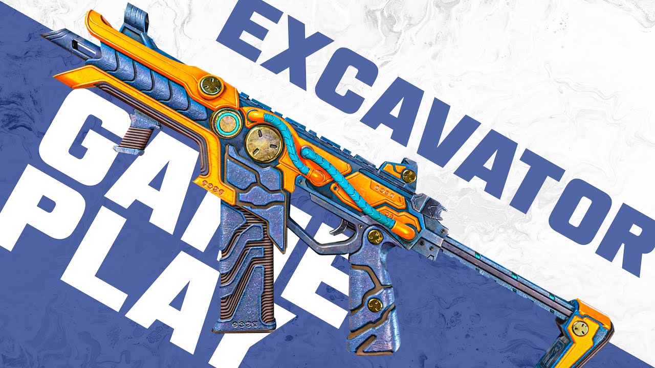 R99 Excavator × SKIN GAMEPLAY × Apex Legends × r 99 r-99 - YouTube