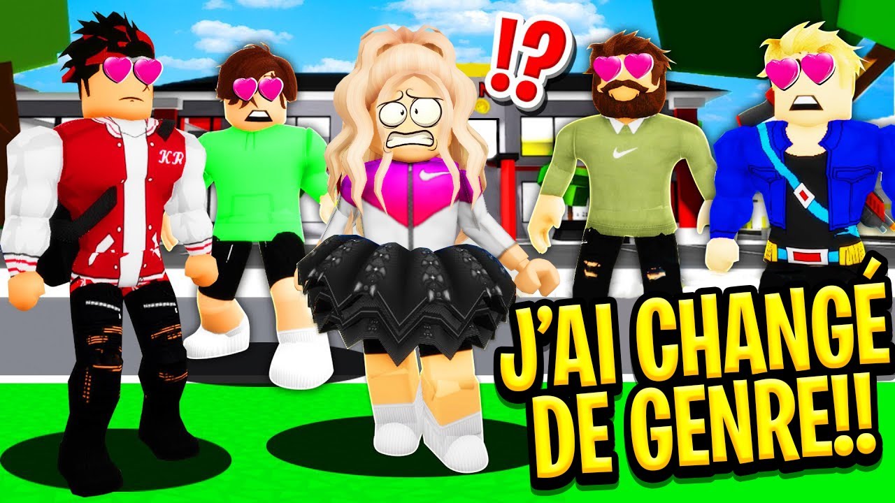 J'ai Changé de GENRE sur Roblox BROOKHAVEN RP!!! - YouTube