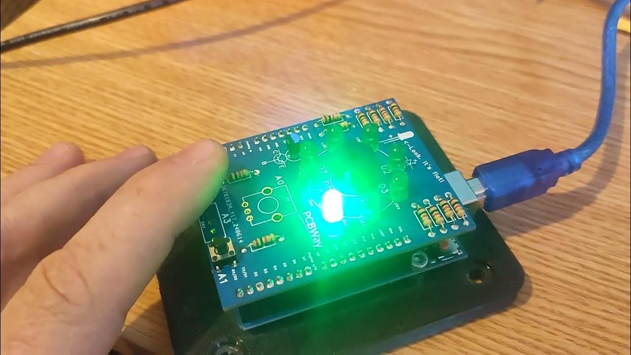 Arduino learning shield. Developed by Developer Guy. - YouTube