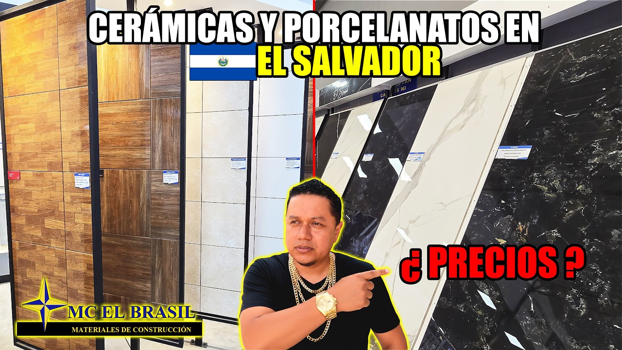 PRECIO DE LAS CERÁMICAS Y PORCELANATOS EN EL SALVADOR😱 - YouTube