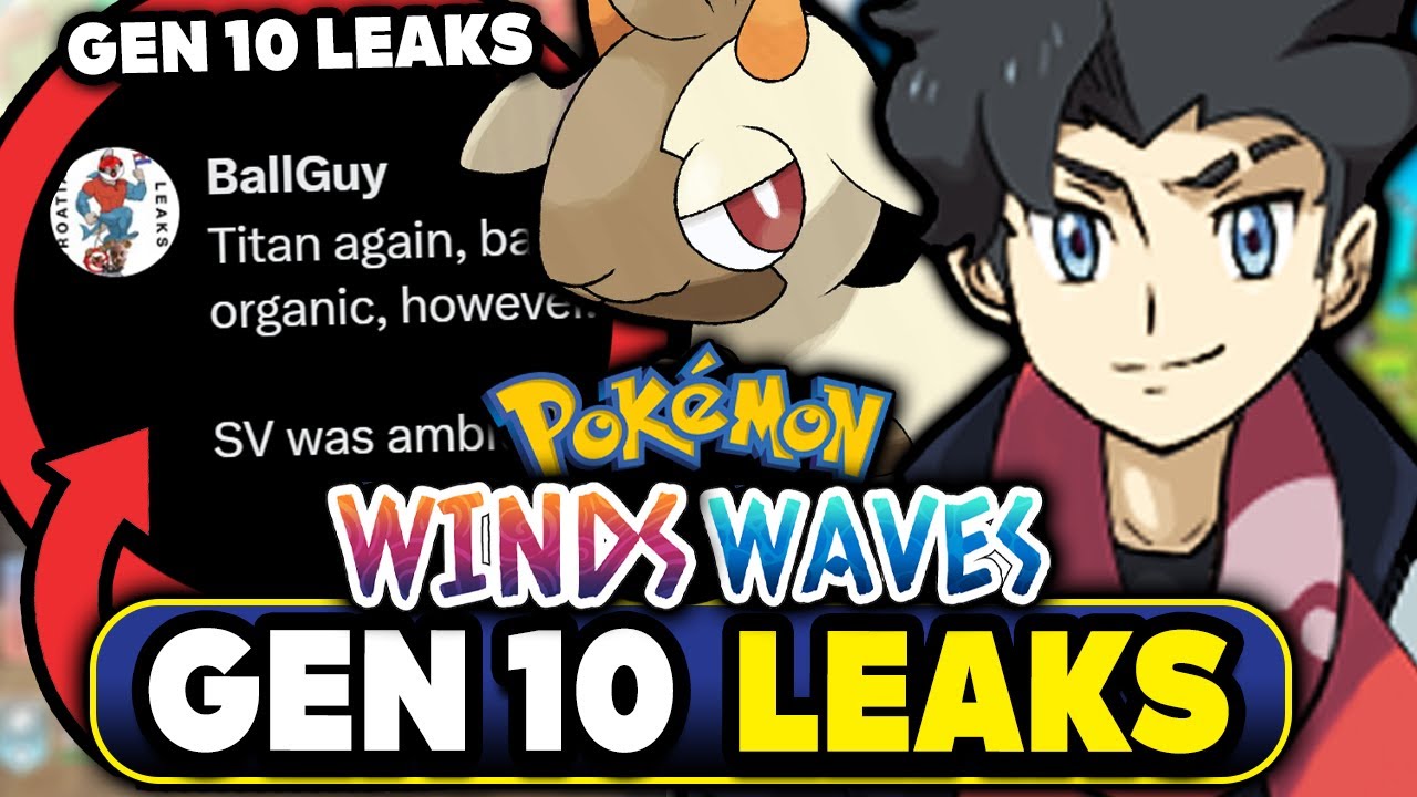 LEAKER GIVES NEW POKEMON GEN 10 UPDATES! NEW MAP RUMORS & MORE! - YouTube