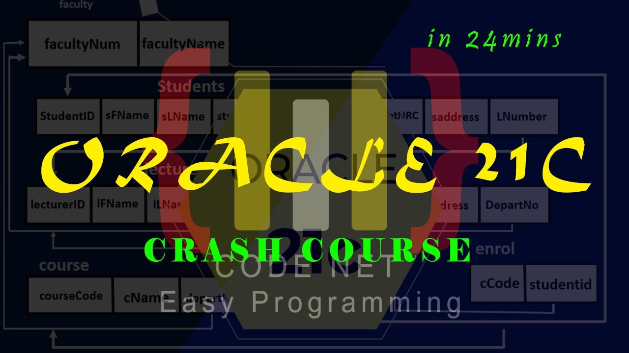 Oracle full course in 24mins - YouTube