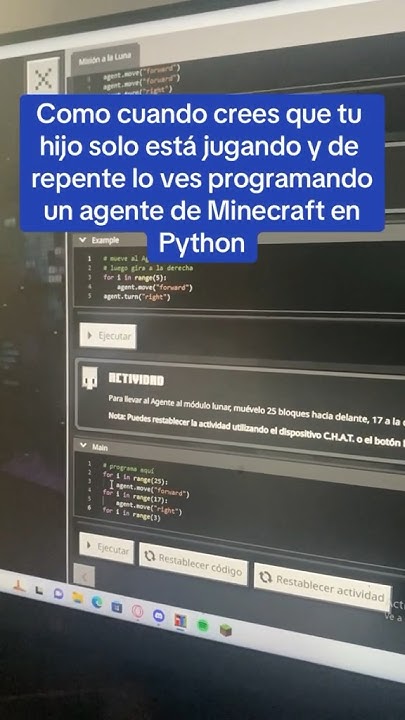 Uuff😮‍💨, ahora ya podemos programar con Minecraft - YouTube