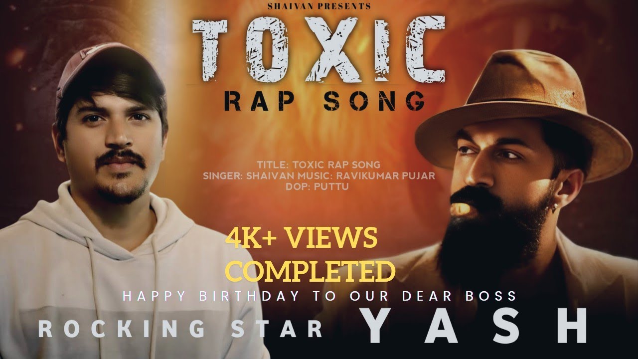 Toxic Rap Song (Official Music Video) | Shaivan | YASH | Kannada Rap ...