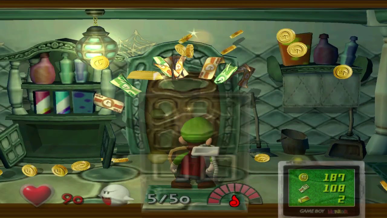 LUIGI´S MANSION CAPITULO 6 BUTLER´S ROOM! - YouTube