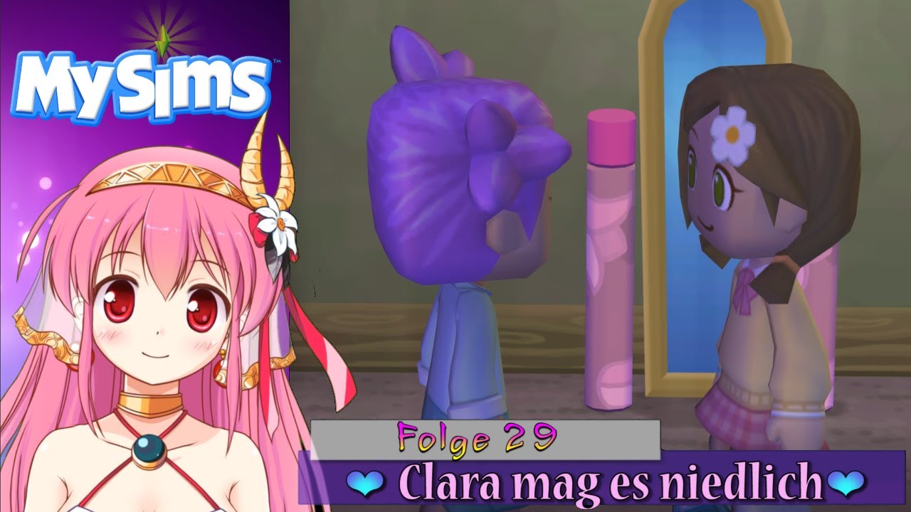 Clara mag es niedlich 💜 My Sims »29« - YouTube