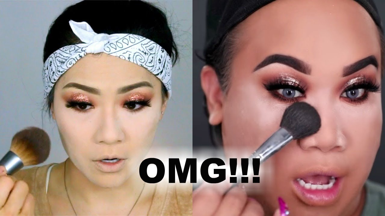 I TRIED FOLLOWING A PATRICKSTARRR MAKEUP TUTORIAL... - YouTube