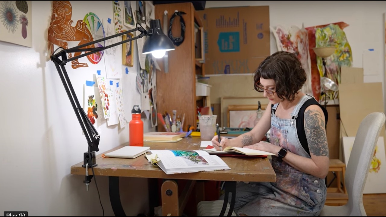 Process Video, Short Documentary about Esther Loopstra - YouTube