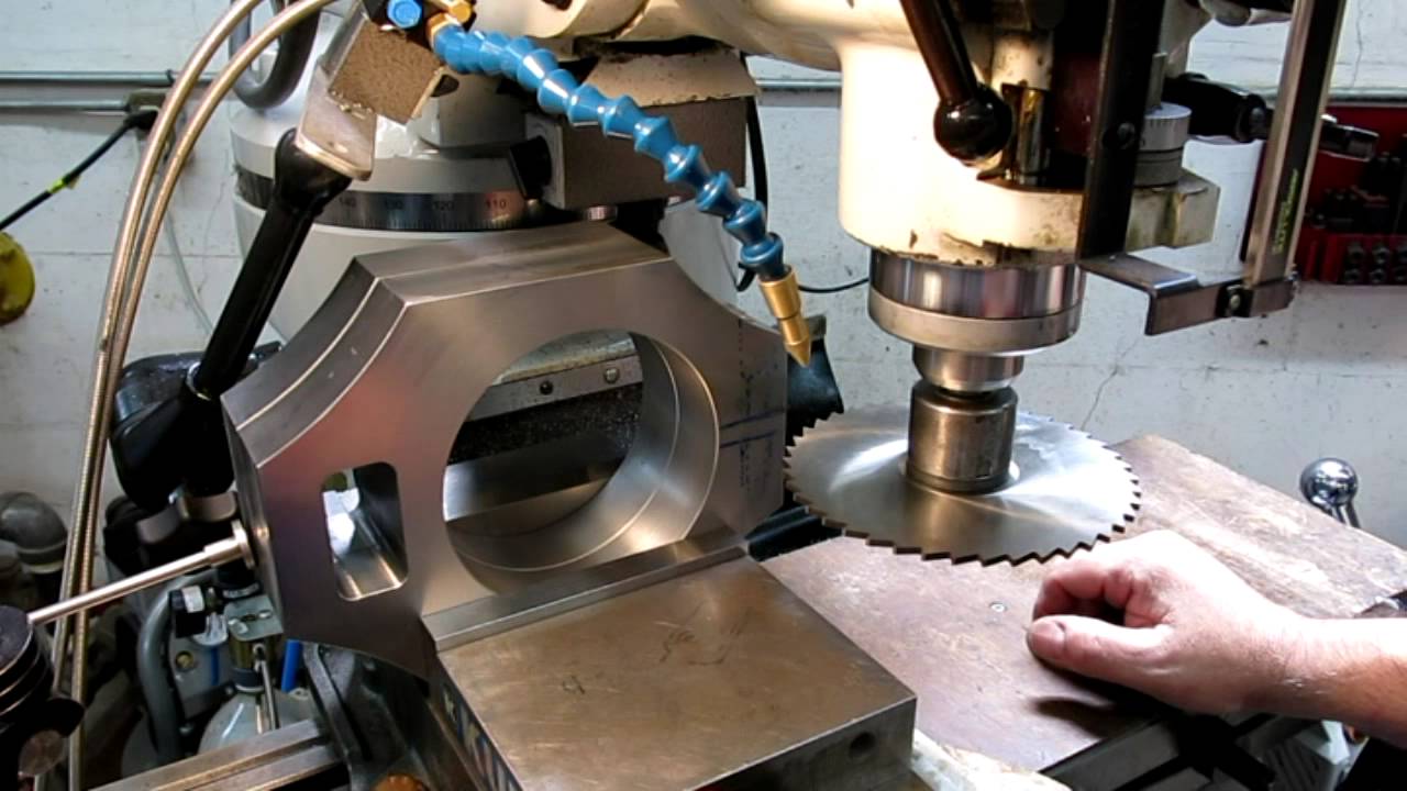 Etching Press Bearing Housings Part 4 - YouTube
