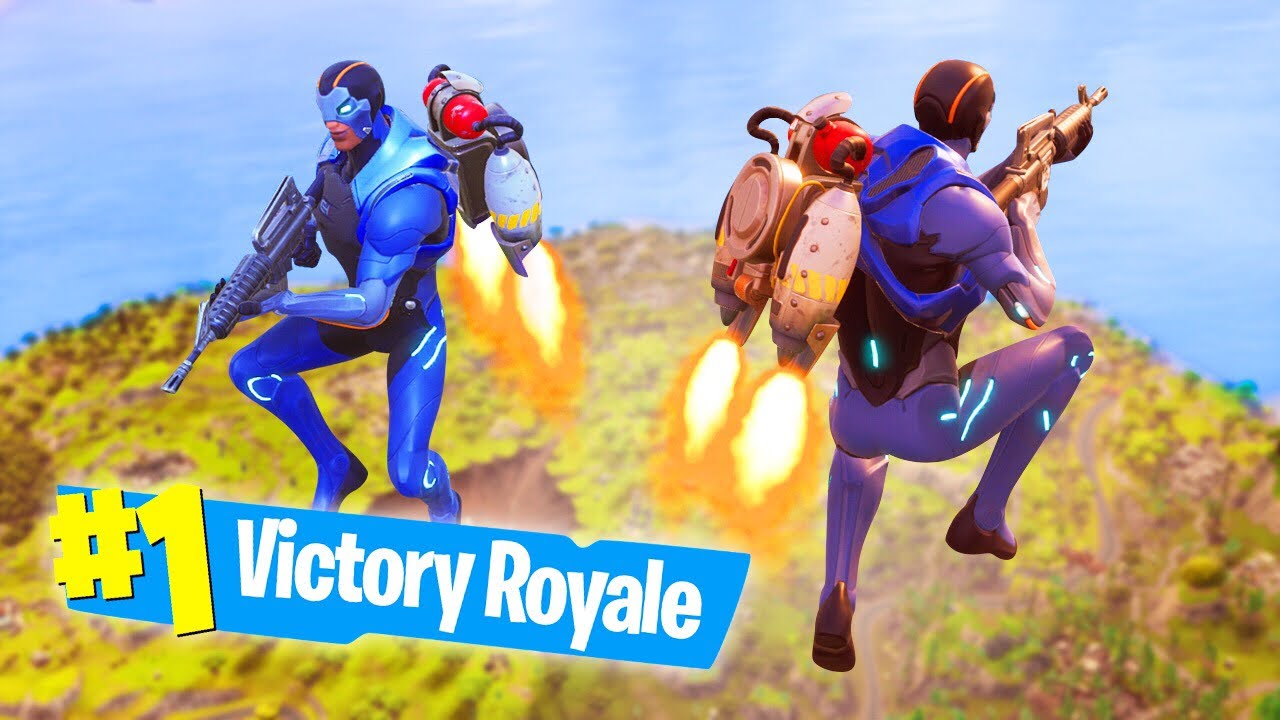 *NEW* FORTNITE JETPACK FLYING KILLS! (Battle Royale) - YouTube