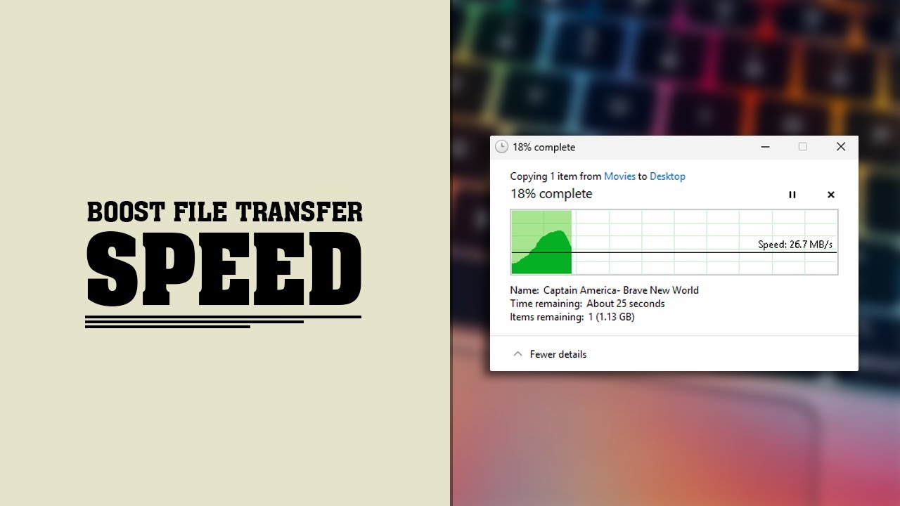 The SIMPLE Tricks to TURBOCHARGE Your Windows File Transfer Speeds ...