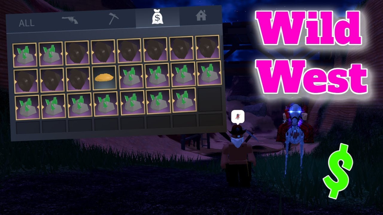 The Wild West Cash Mining Profits | Roblox - YouTube