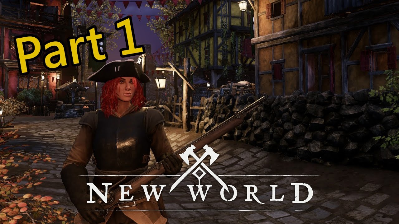 New World | Part 1 - 這遊戲需要亞洲語言，倉庫好像茅廁😆 | 美洲新世界 - YouTube