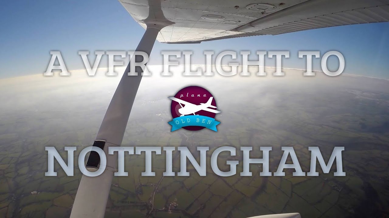 A VFR Flight To Nottingham | ATC Audio - YouTube