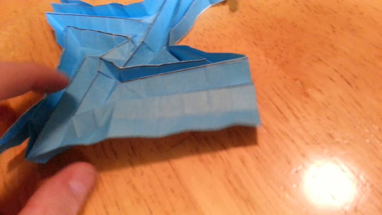 Origami Simple Flasher Labyrinth, Designed By Jeremy Shafer - Not A ...