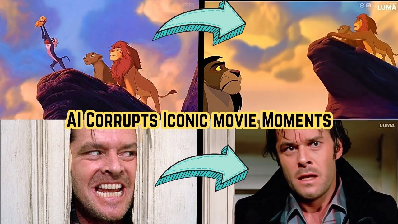 8 Iconic Movie Moments Changed Forever by Luma Dream Machine AI - YouTube