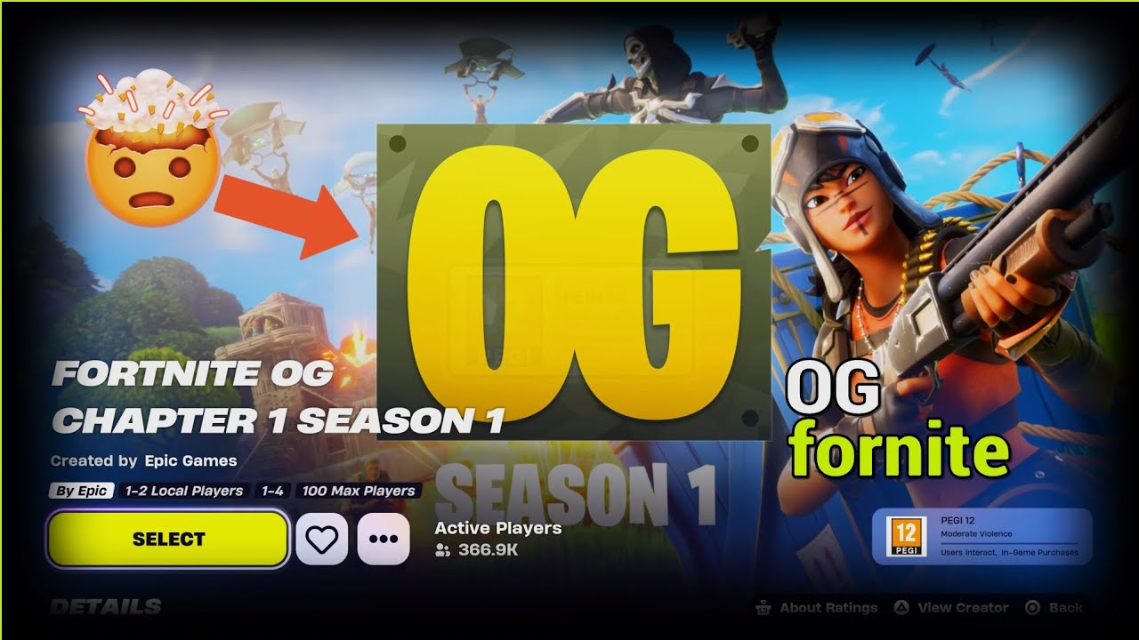 Fornite: season 1 come back with Epic_wears - YouTube