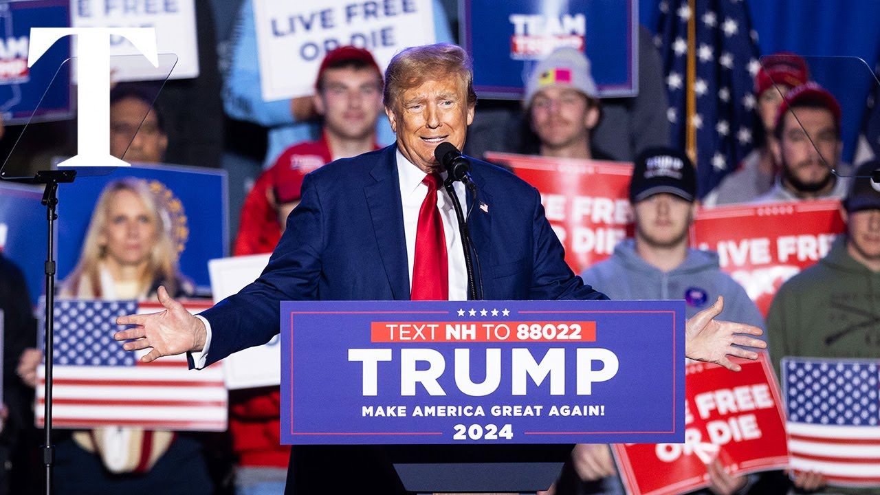 LIVE: Donald Trump holds election campaign rally in Nevada - YouTube