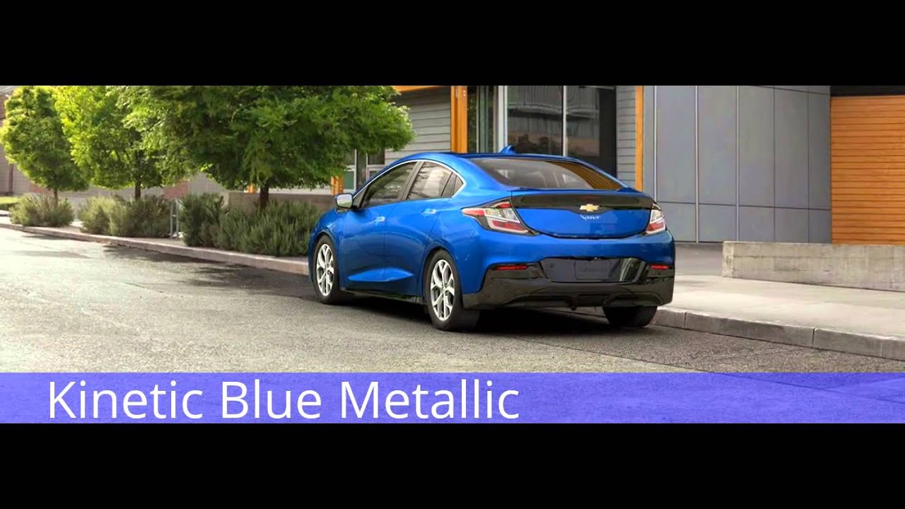 The Many Colors of Gen 2 2016 Chevy Volt - YouTube