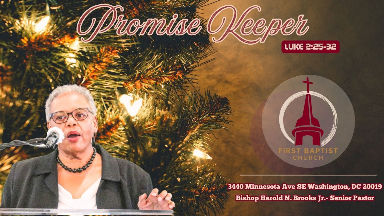 SUNDAY DECEMBER 22, 2024 "PROMISE KEEPER" LUKE 2:25-32 (NKJV) - YouTube