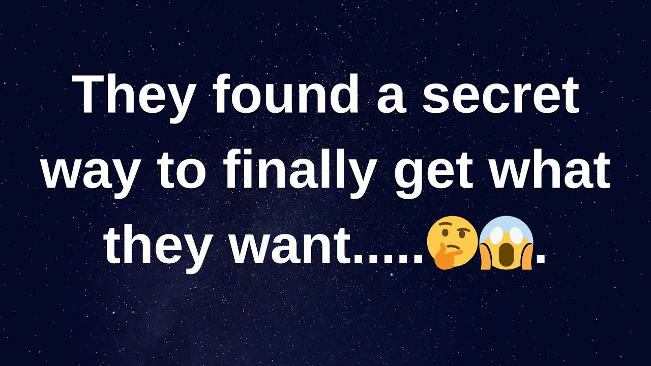 They found a secret way to finally get what they wa..... love messages ...